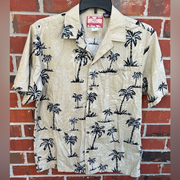 RJC | Shirts | Vintage Rjc Tropical Hawaiian Short Sleeve Large Shirt ...